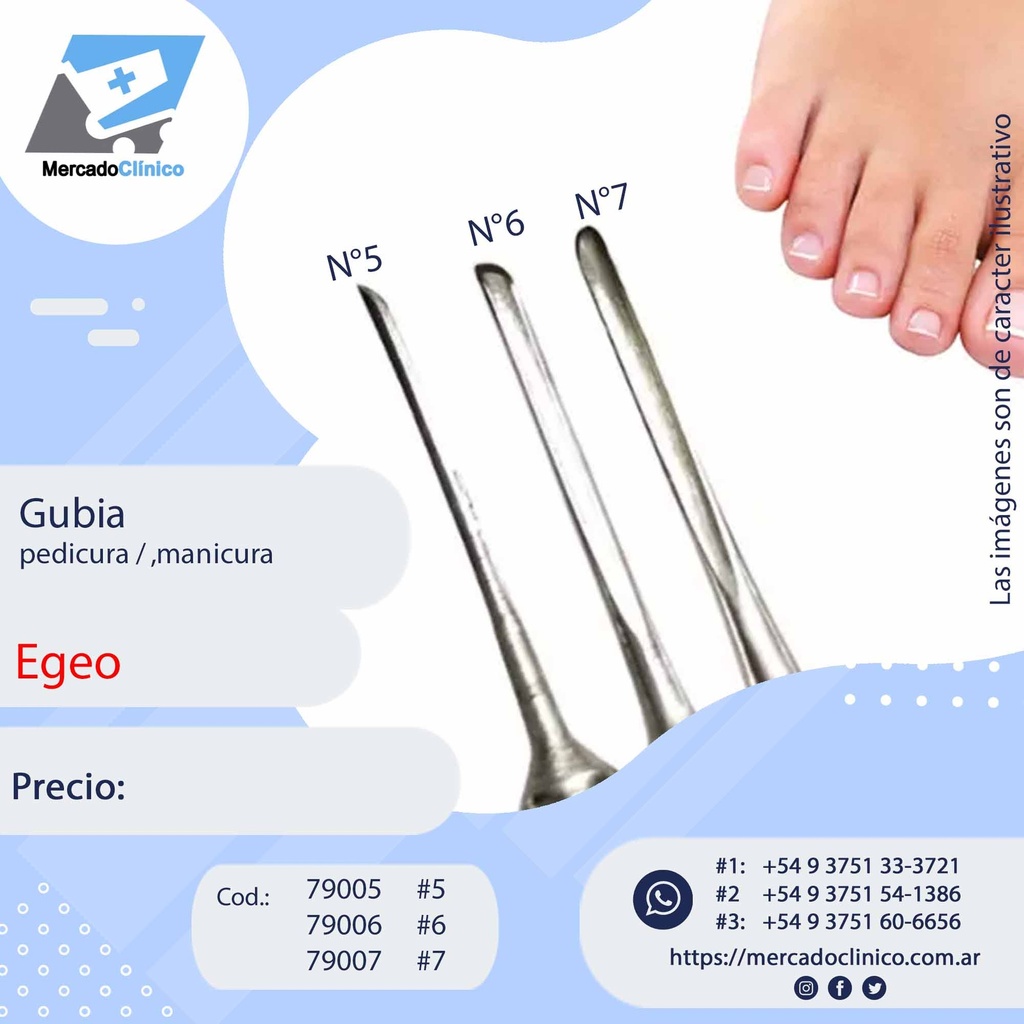 Gubia (pedicura - manicura) | Mercado Clinico